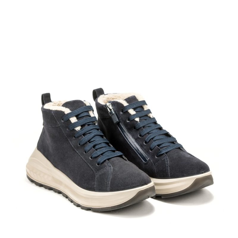 Ženske duboke cipele Ara-12-26608.02H plave ravne - Creator obuća ...