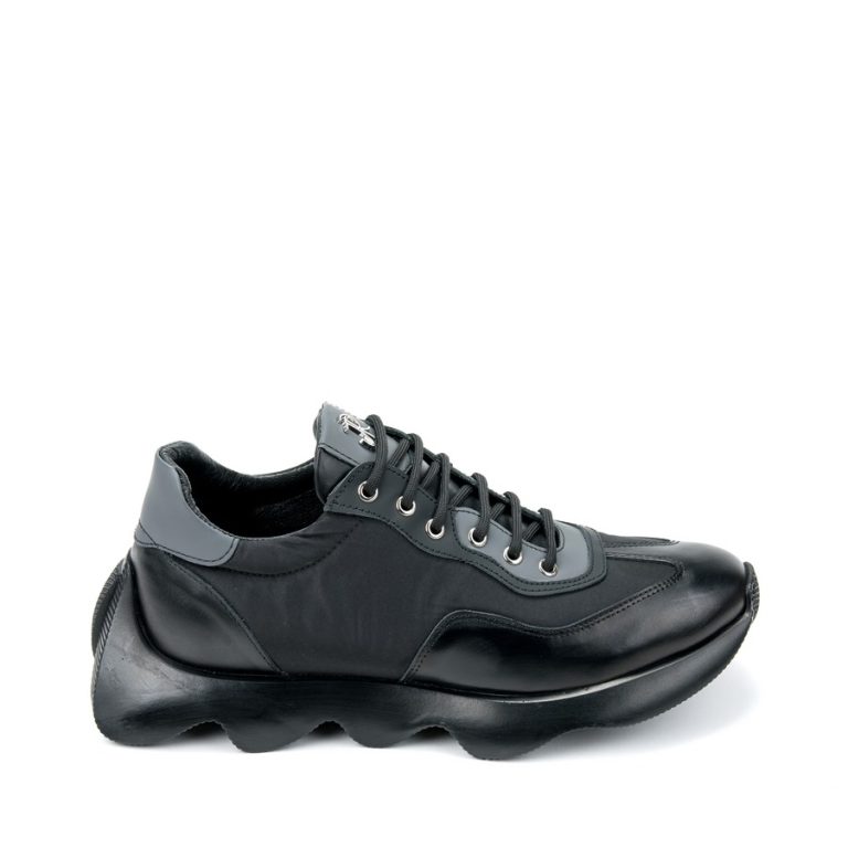 Muške plitke patike John-Richardo-19113 crne ravne - Creator obuća ...